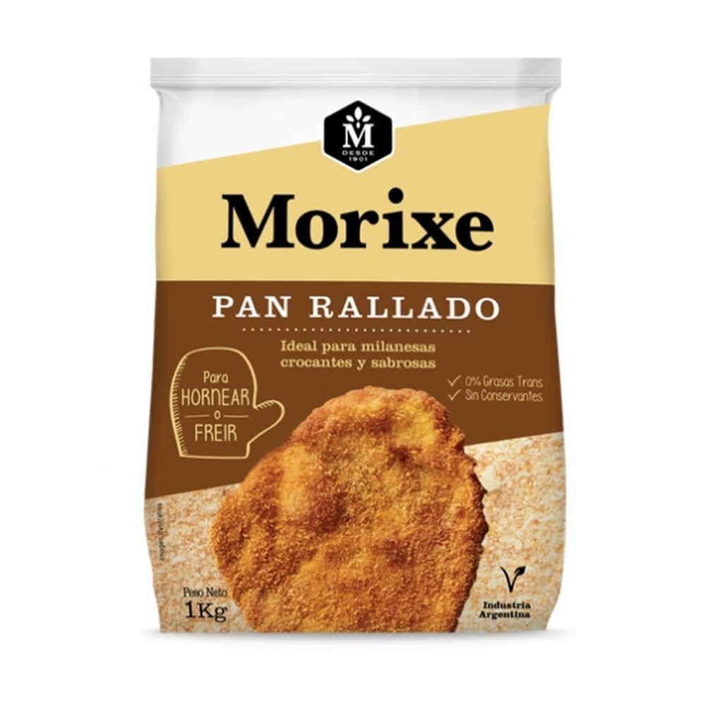 PAN RALLADO MORIXE X1KG