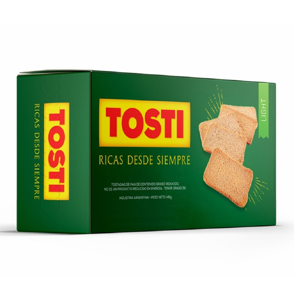TOSTADAS TOSTI LIGHT X140GR