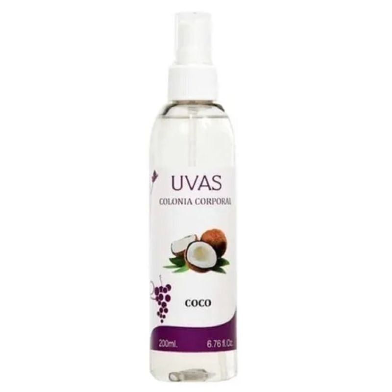 FRAGANCIA CORPORAL UVAS COCO X200ML SPLASH