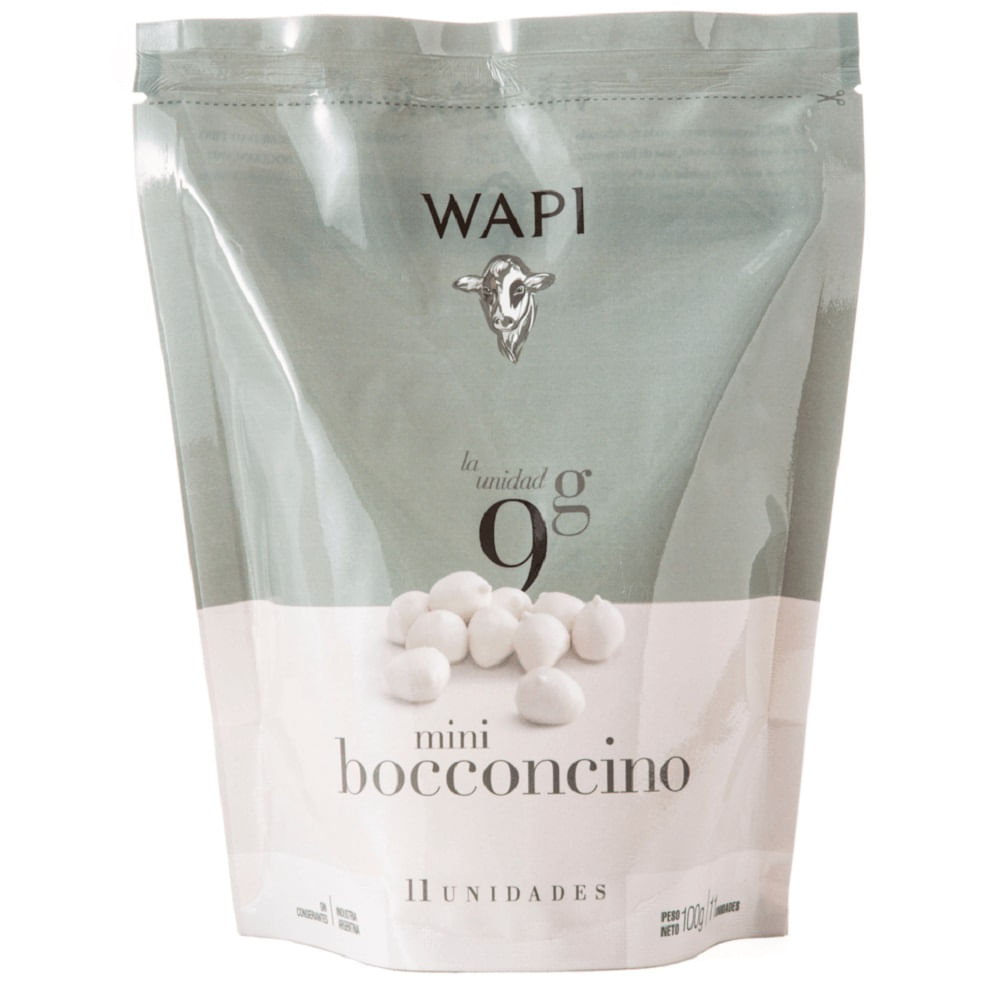 QUESO MINI BOCCONCINO WAPI X100GR