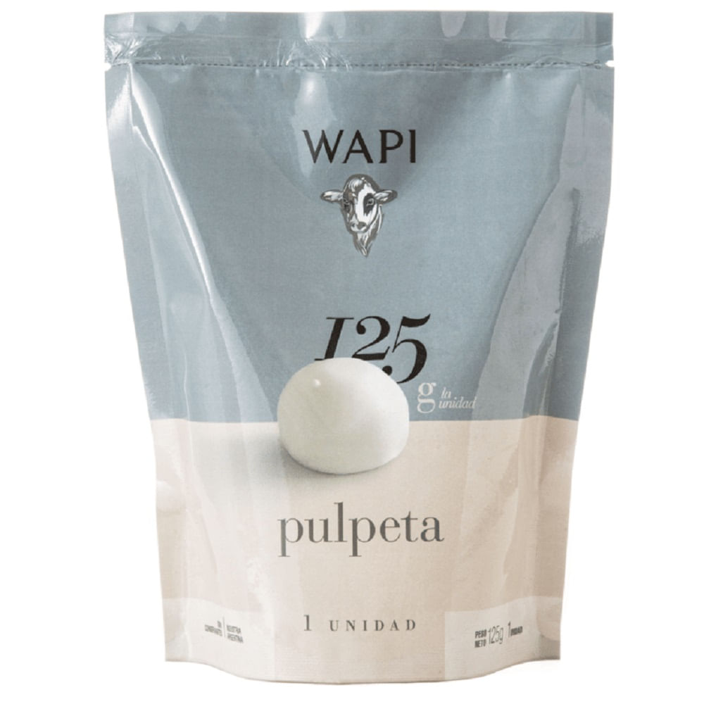 QUESO PULPETA WAPI DP X125GR