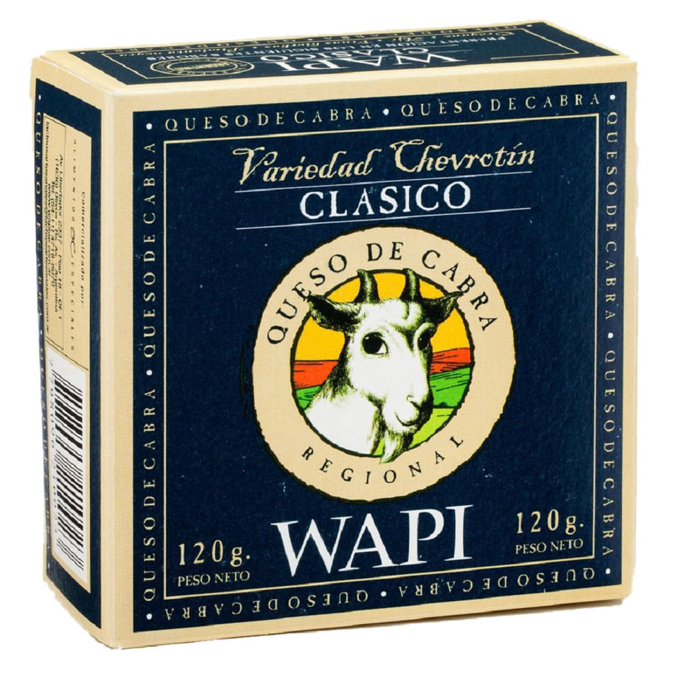 QUESO CHEVROTIN WAPI CLASICO X120GR