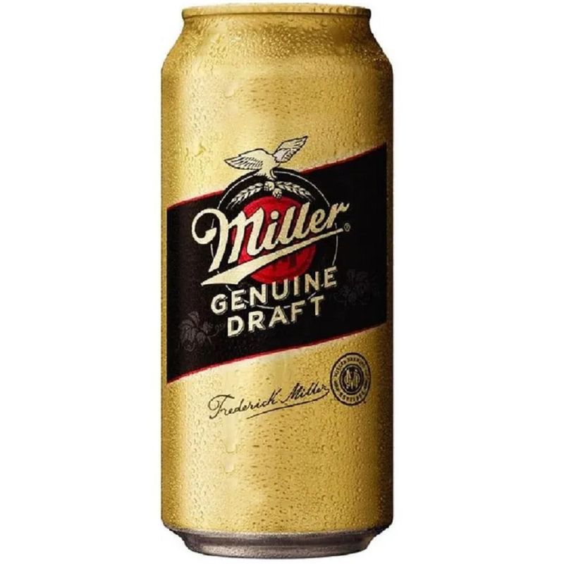 CERVEZA MILLER LATA X473CC CERVEZA MILLER LATA X473CC