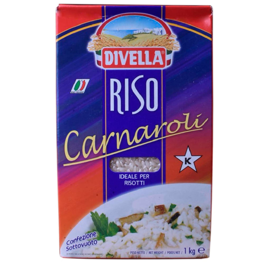 ARROZ DIVELLA RISO CARNAROLLI 1KG