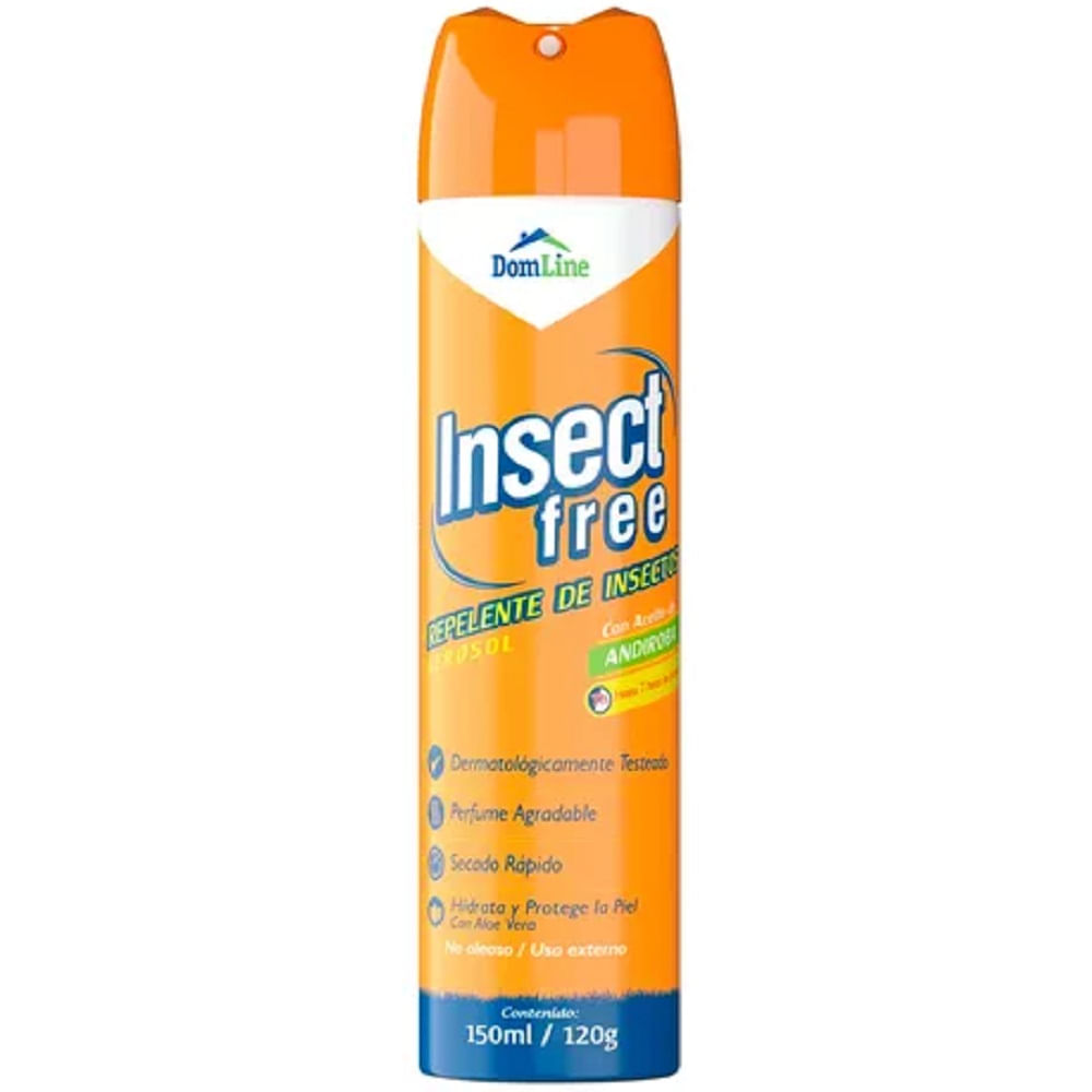 REPELENTE INSECT FREE AEROSOL X 150 ML