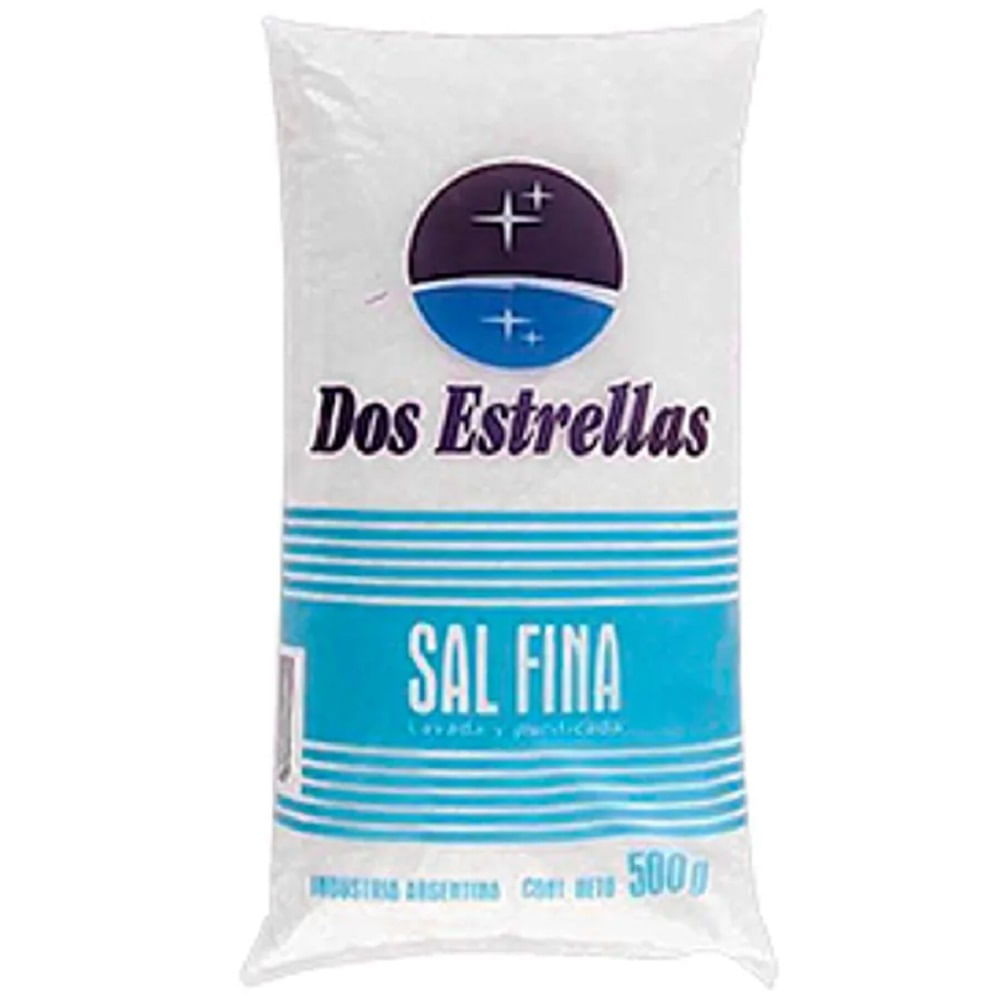 SAL DOS ESTRELLAS FINA 500GR
